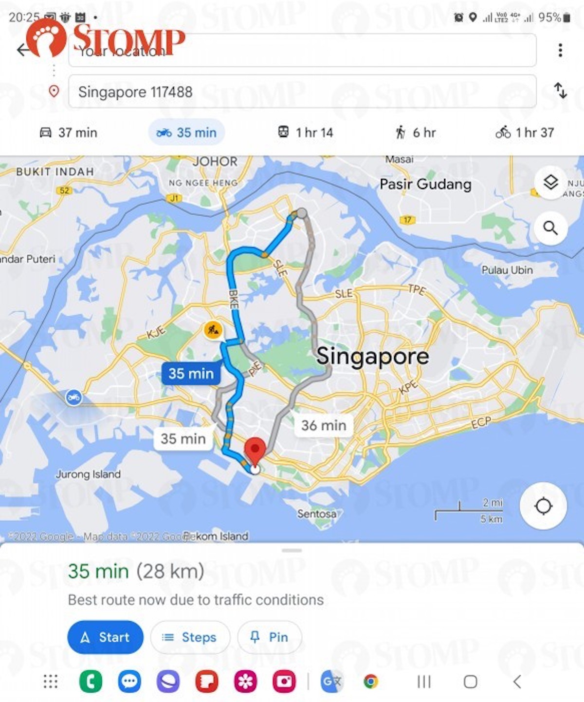 Sembawang to Pasir Panjang? Taxi detours to West and ride costs $45, Singapore News - AsiaOne